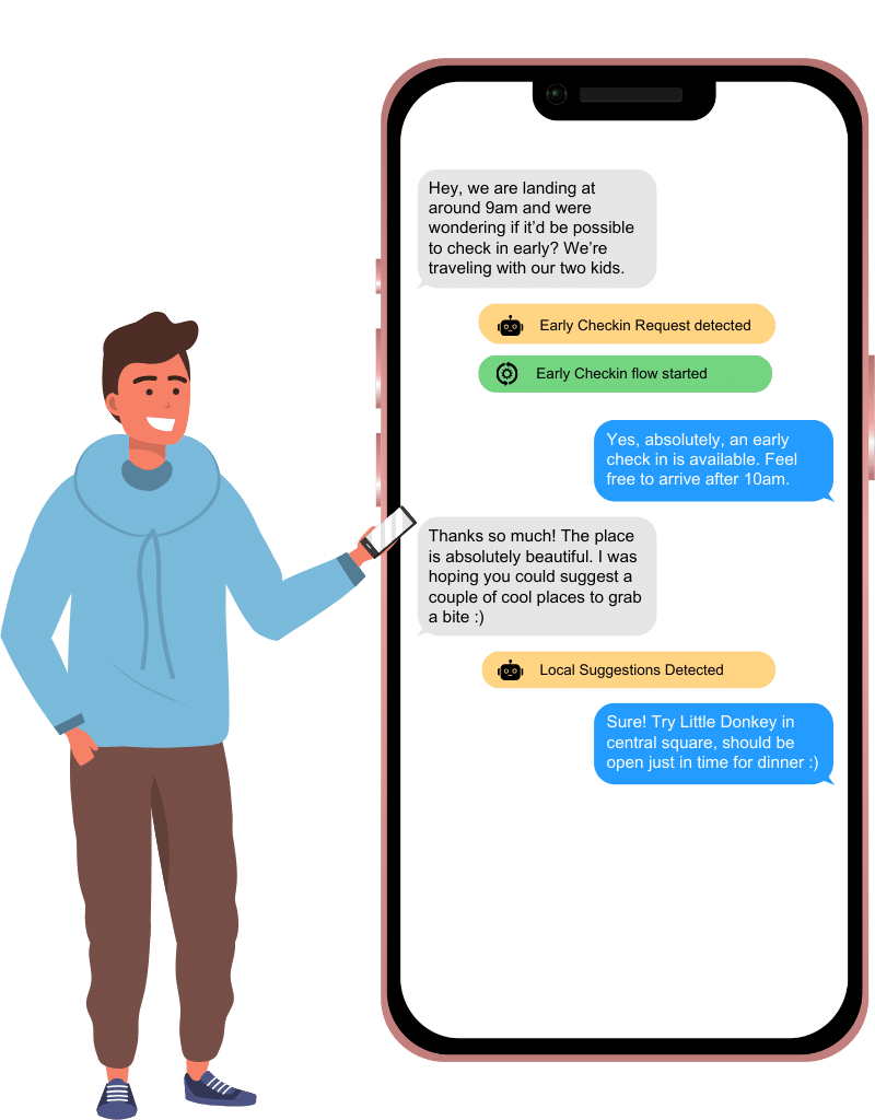 AI Chatbot for Guest Messaging